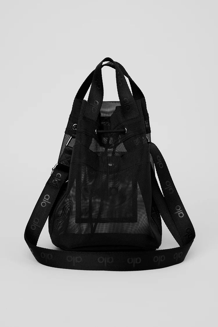ALO YOGA BAG SHEER CROSS BODY BUCKET BLACK (UNITALLA) – LASSIE SHOPPING